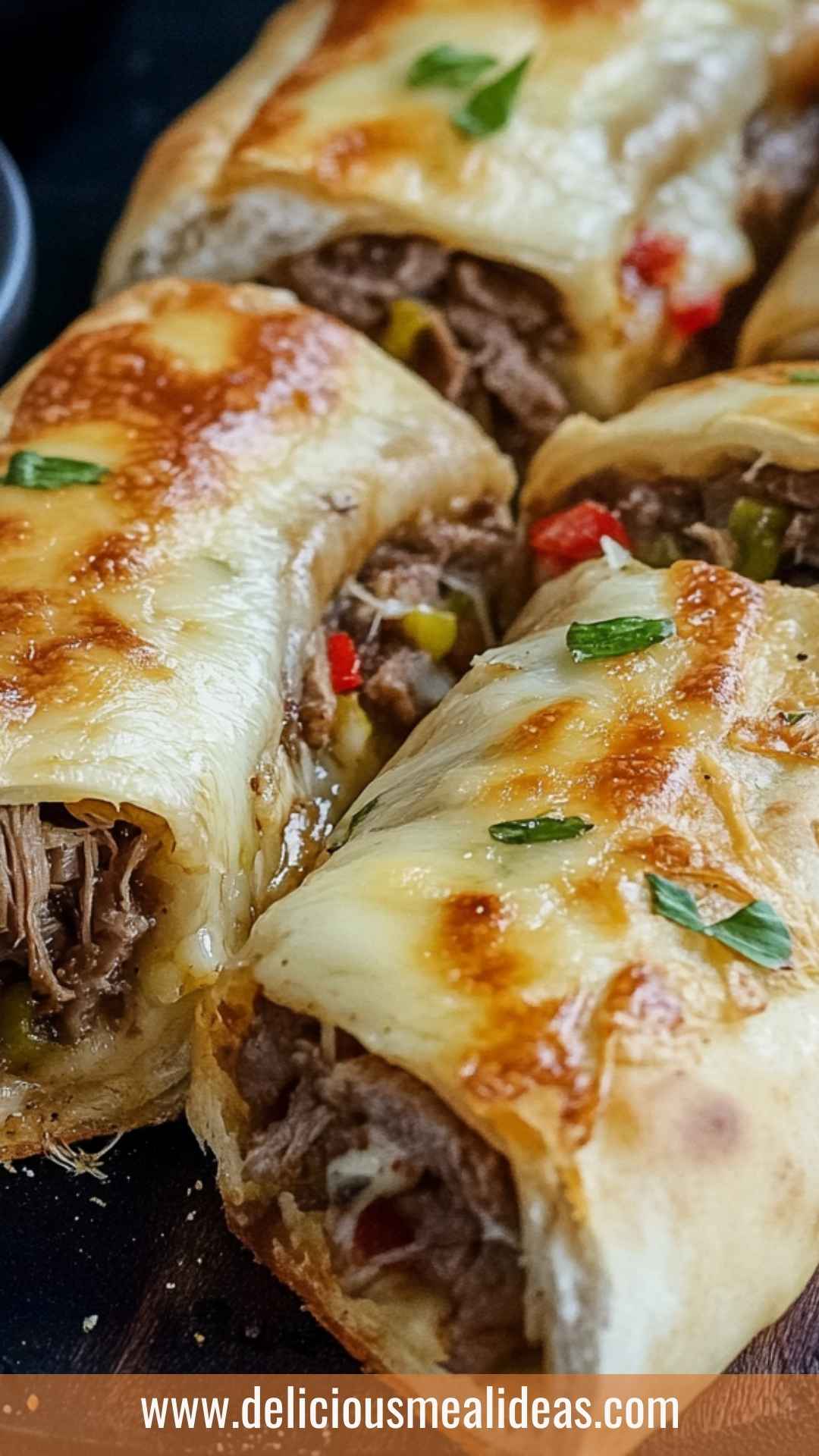Cheesesteak Stromboli Recipe - Delicious Meal Ideas