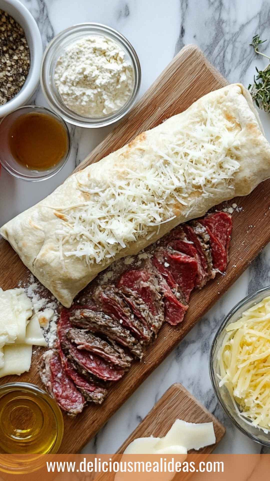 Cheesesteak Stromboli Recipe - Delicious Meal Ideas